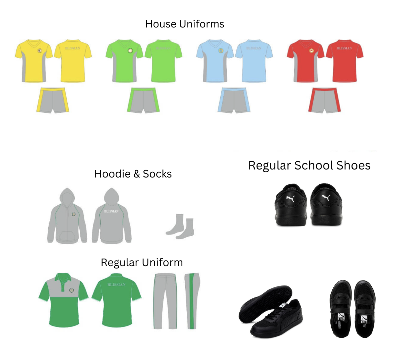 Uniforms - BLISS INTERNATIONAL SCHOOL